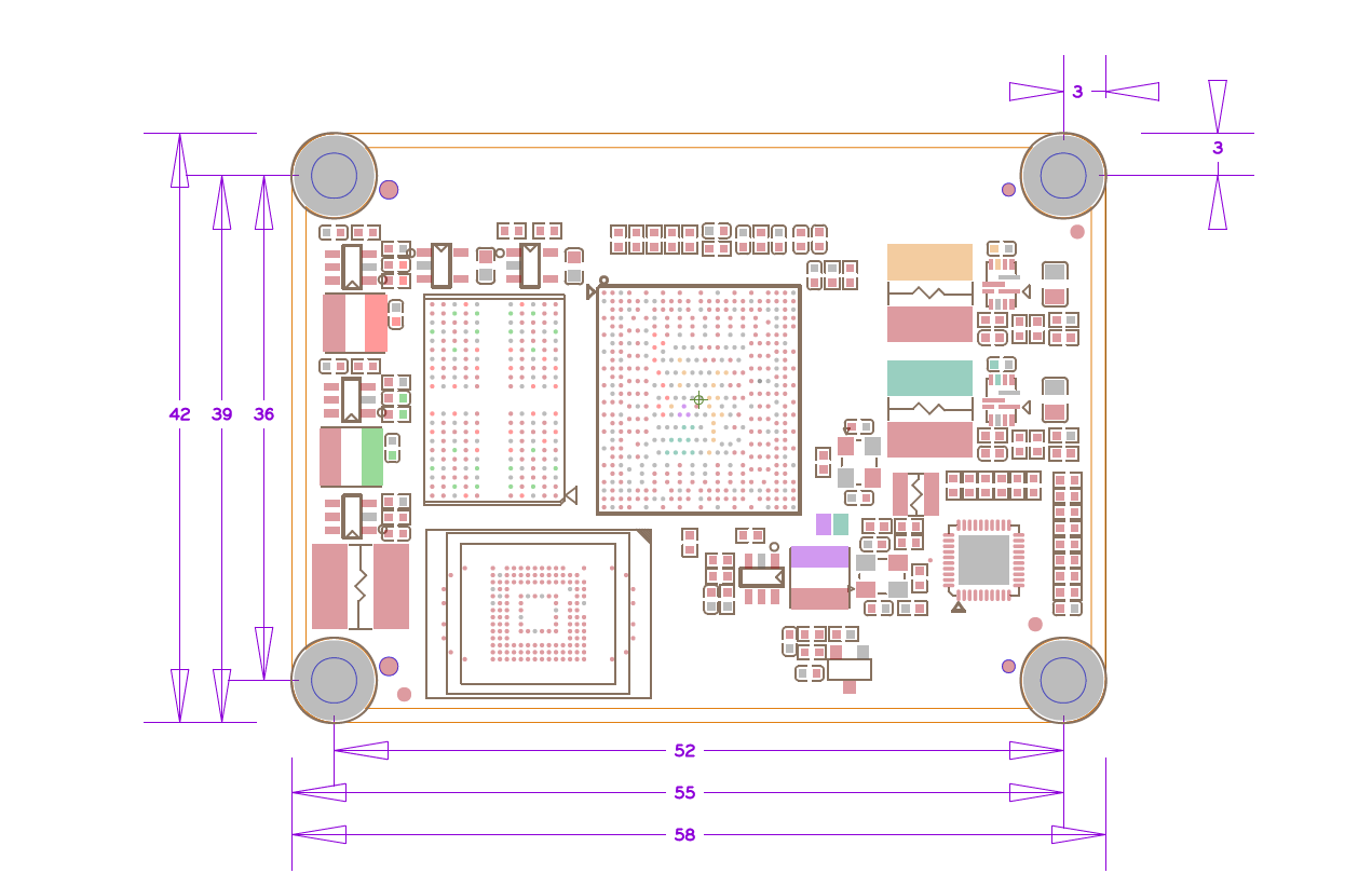 基于Amlogic A311D开发的超迷你SOM嵌入式系统核心板 | ScenSmart平台|OEM|ODM|行业方案