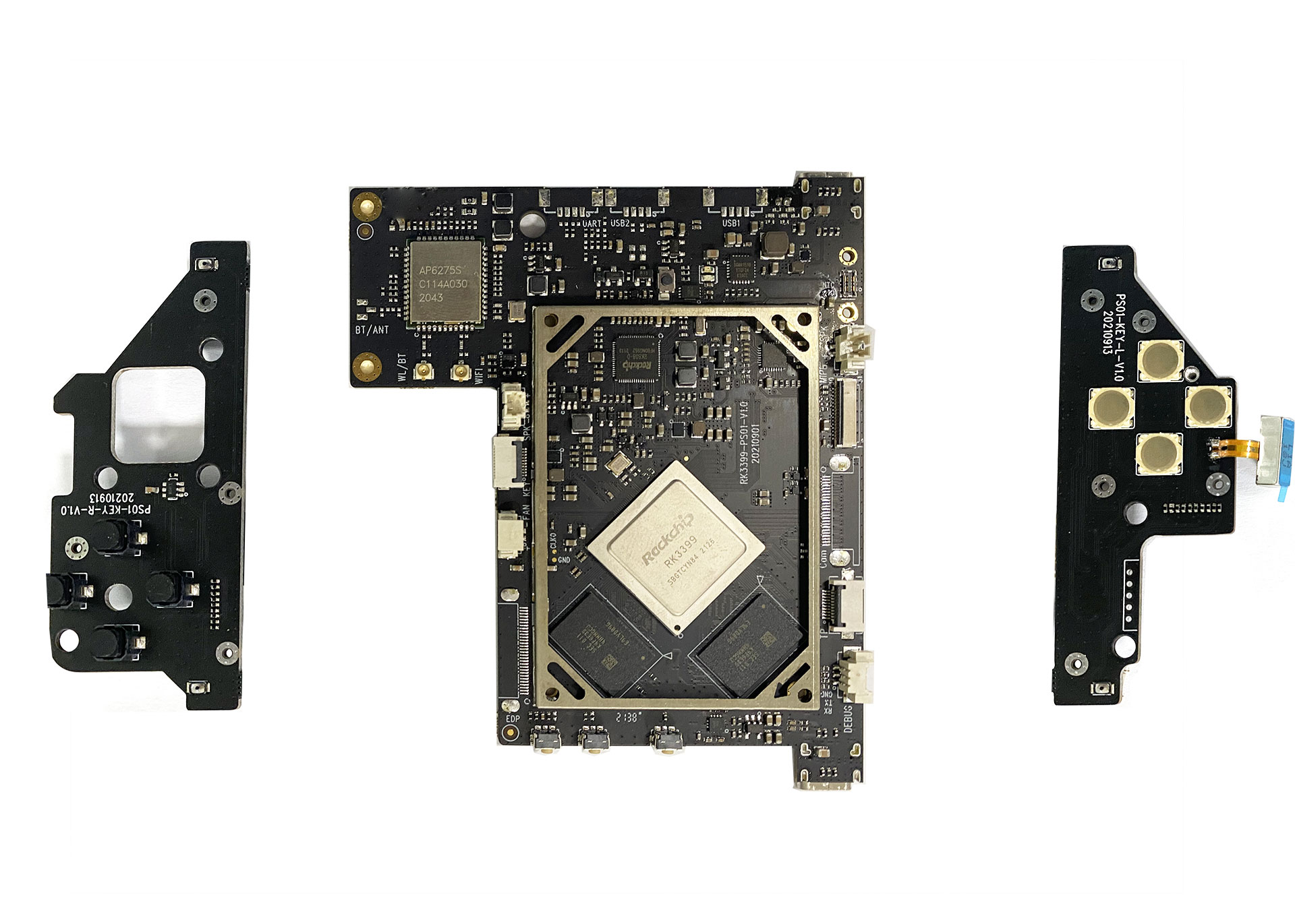 专为安卓智能游戏掌机设计的RK3399芯片方案主板 | ScenSmart一站式智能制造平台|OEM|ODM|行业方案