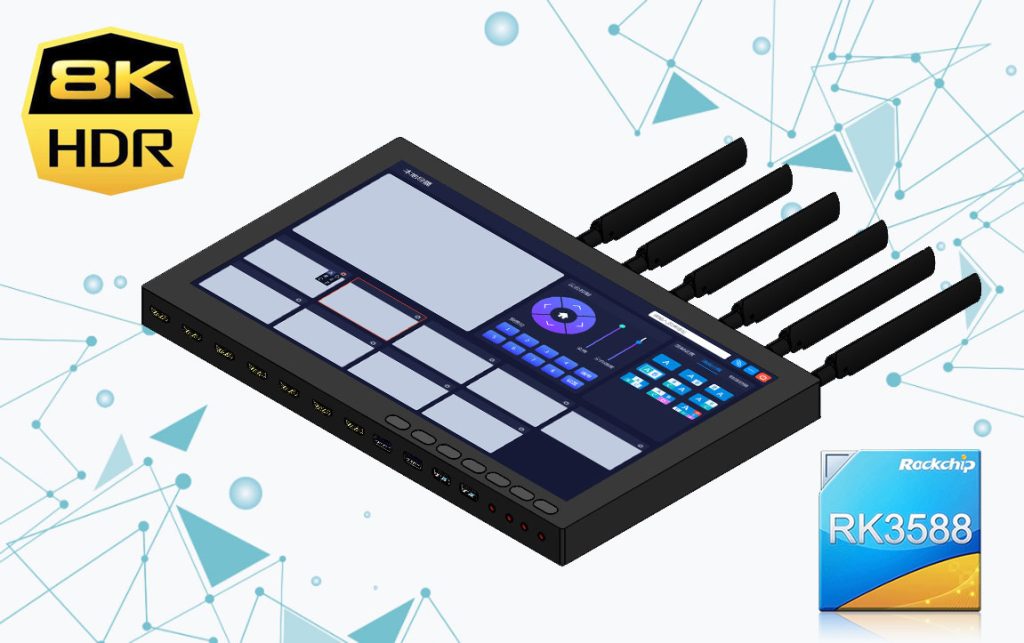 基于RK3588的便携式8K导播录播一体机解决方案 | ScenSmart一站式智能制造平台|OEM|ODM|行业方案