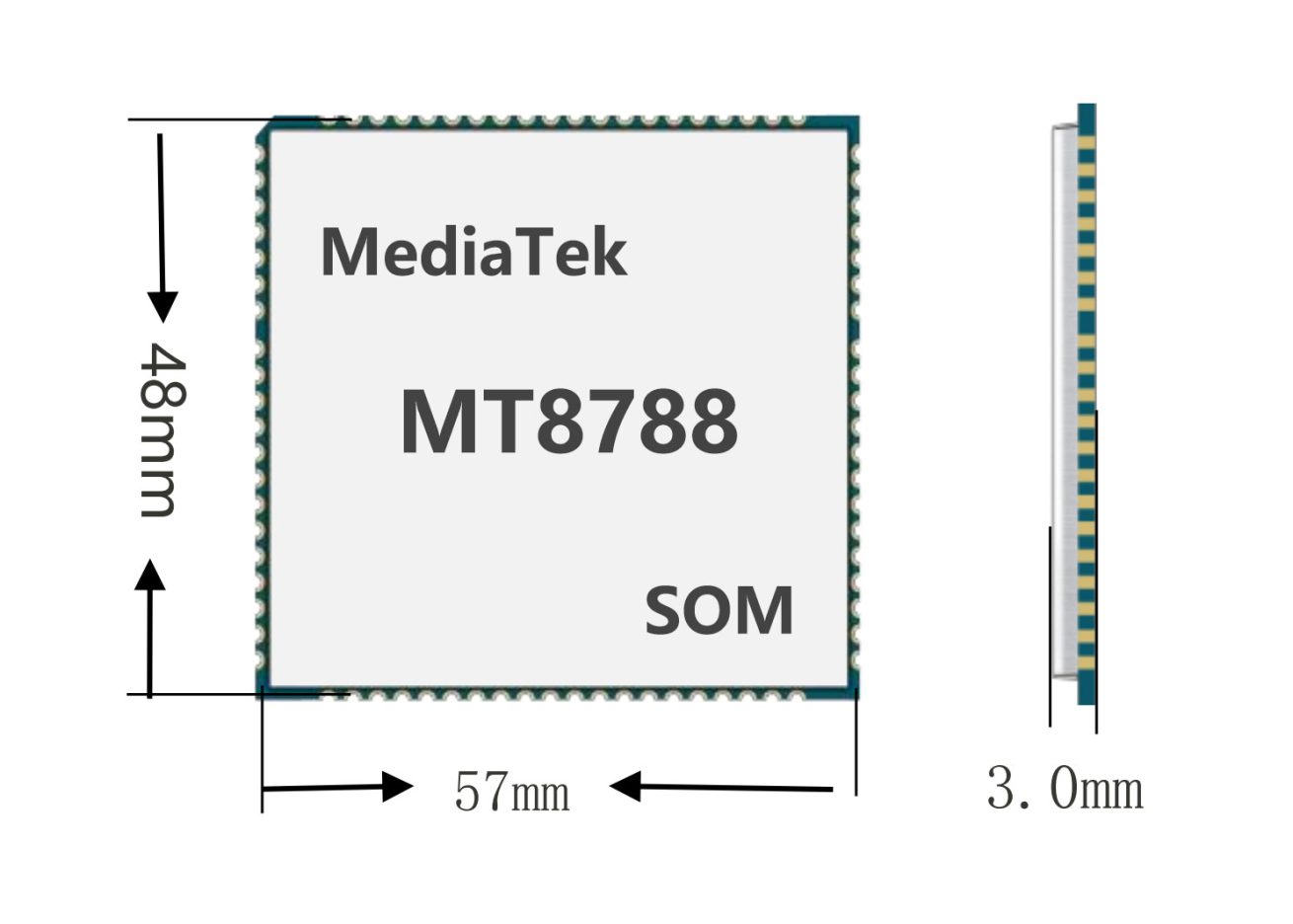 采用6nm制程的联发科MT8195核心板SOM | ScenSmart一站式智能制造平台|OEM|ODM|行业方案