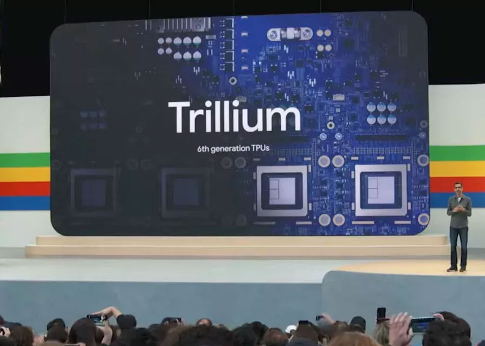 谷歌云引领AI未来：第六代TPU芯片Trillium震撼发布 | ScenSmart智造平台|OEM|ODM|行业方案